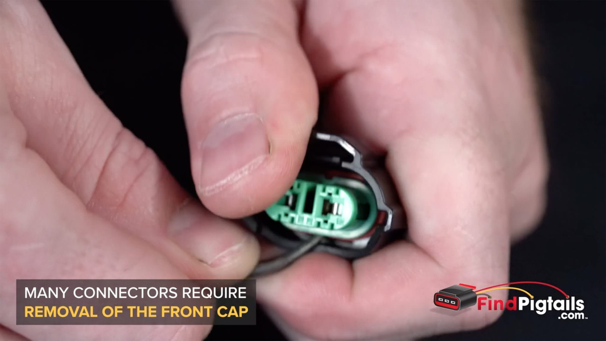 How to Remove the Front Face of Automotive Wiring Connectors ...