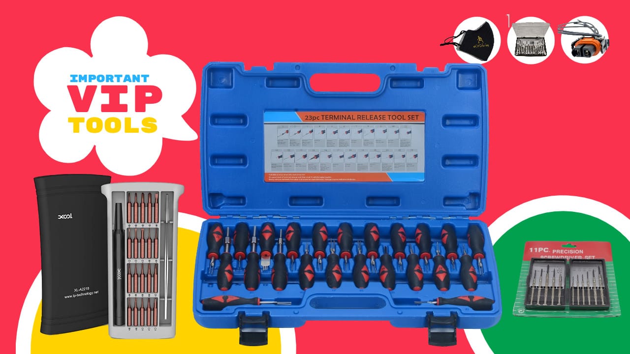 Recommended Tools to Repair Automotive Connectors | FindPigtails.com