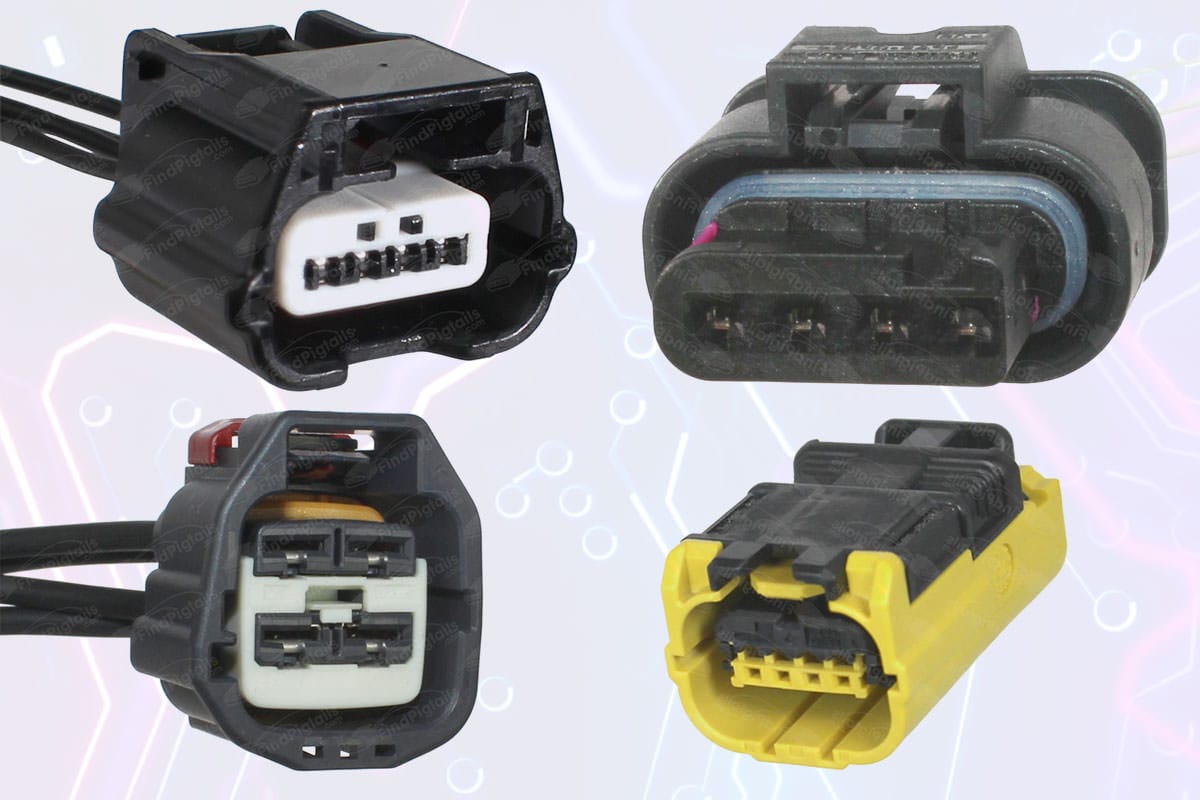 4 Pin Automotive Connectors | FindPigtails.com