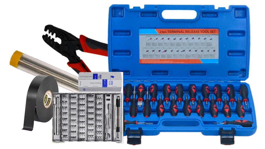 How to clean and remove wires from push-in automotive connectors ...