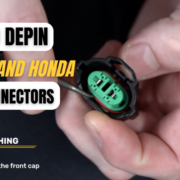 How to De-Pin a Hyundai, Kia Automotive Connector | Fog Lamp ...